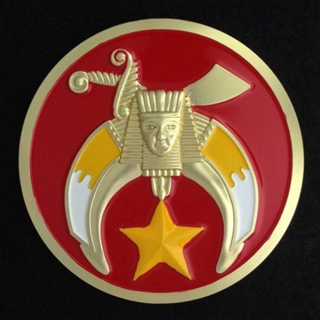 Shriners (red) Car Auto Emblem - Etsy