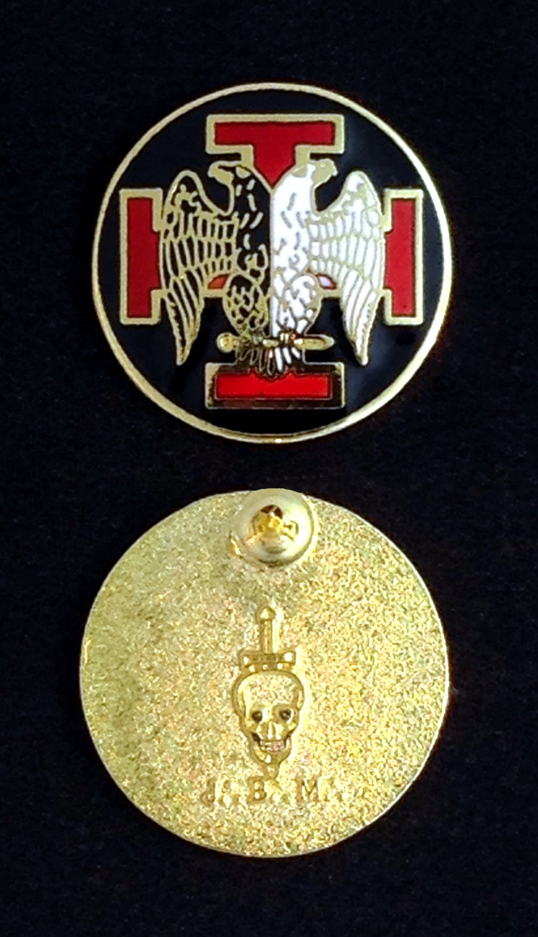 Scottish Rite 30th Degree Lapel Pin (style 2) - Etsy