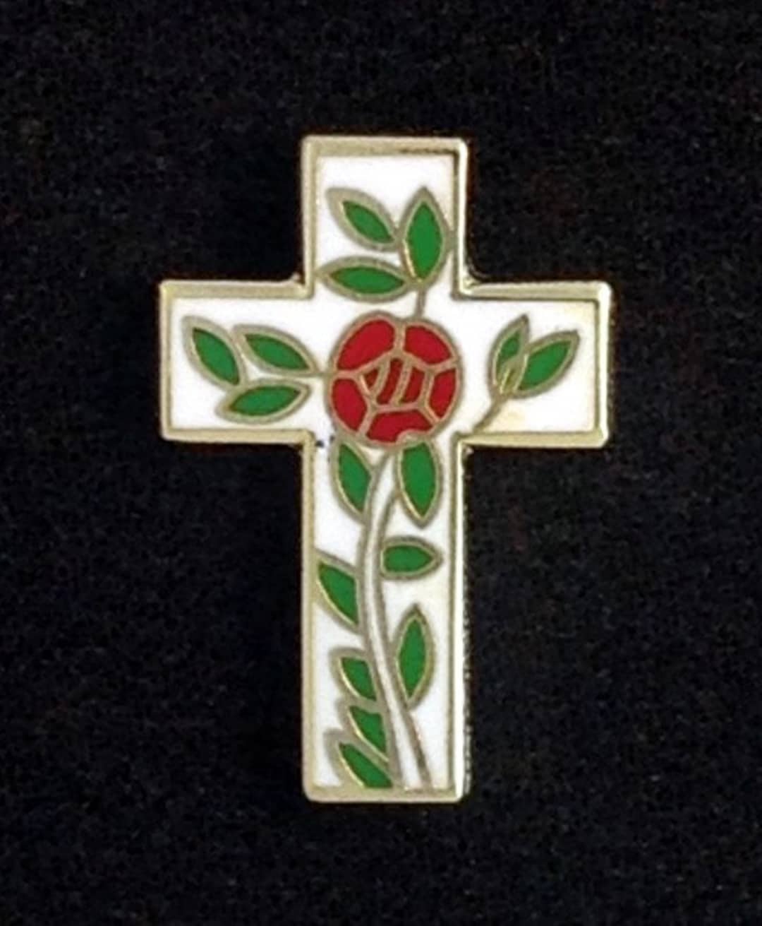 Scottish Rite Rose Croix Cloisonne Lapel Pin - Etsy