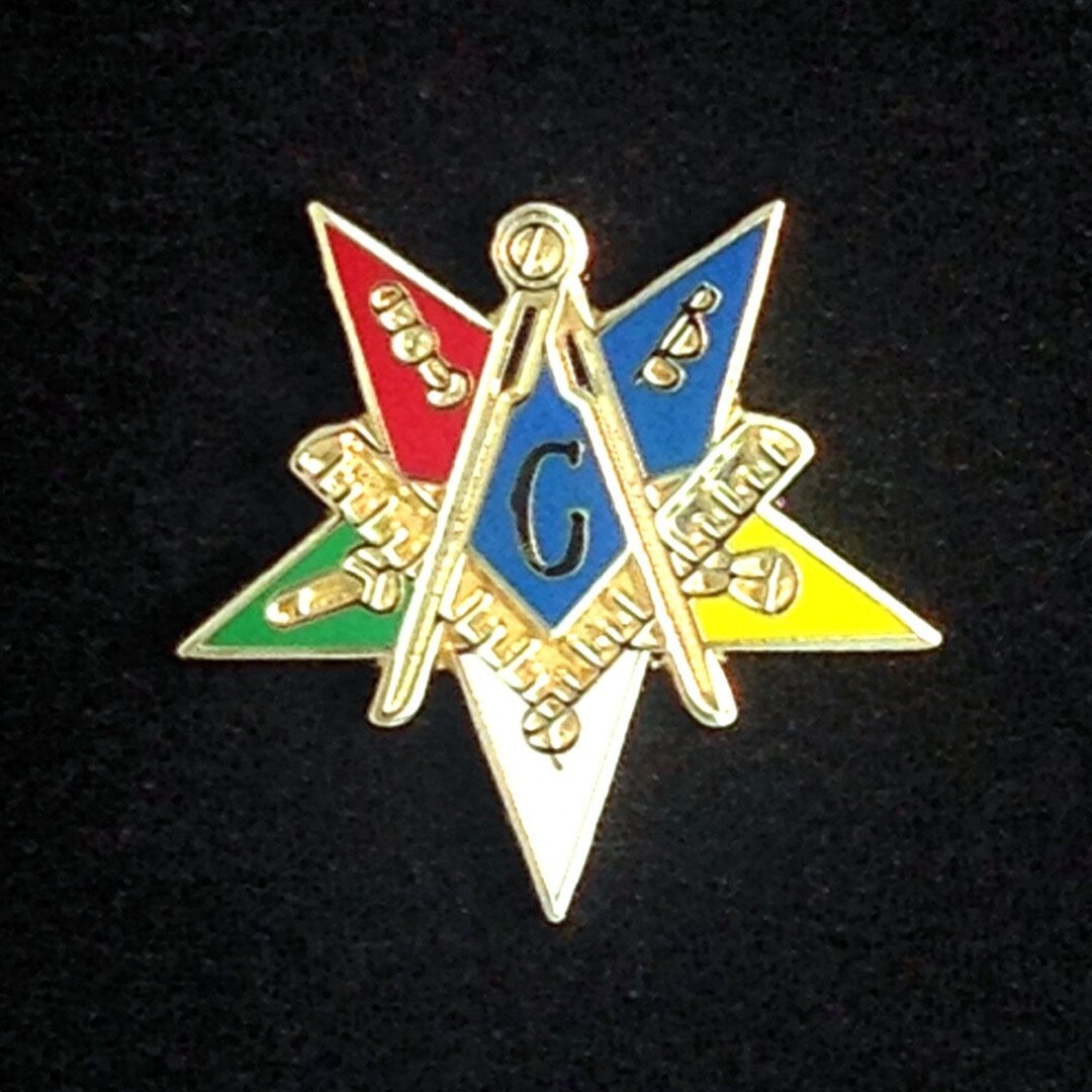 Order of the Star Eastern Star Past Patron Lapel Pin - Etsy