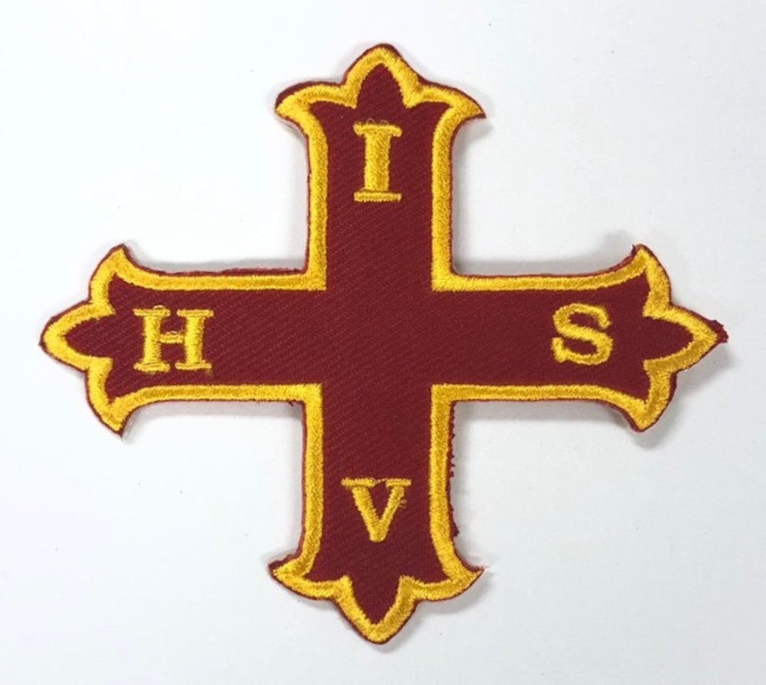 Red Cross of Constantine Embroidered Patch (3") - Etsy