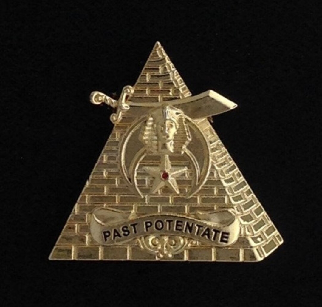 Shrine Past Potentate Lapel Pin - Etsy