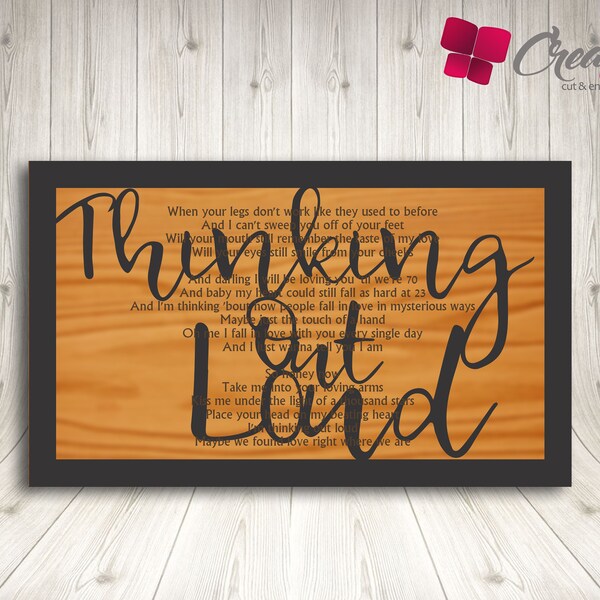 Thinking Out Loud - Etsy