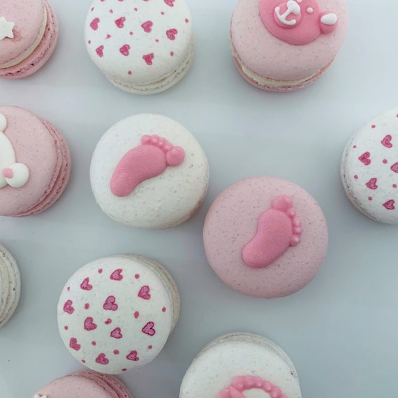 Recuerdos Personalizados Para Baby Shower: Macarons Macs By Mar
