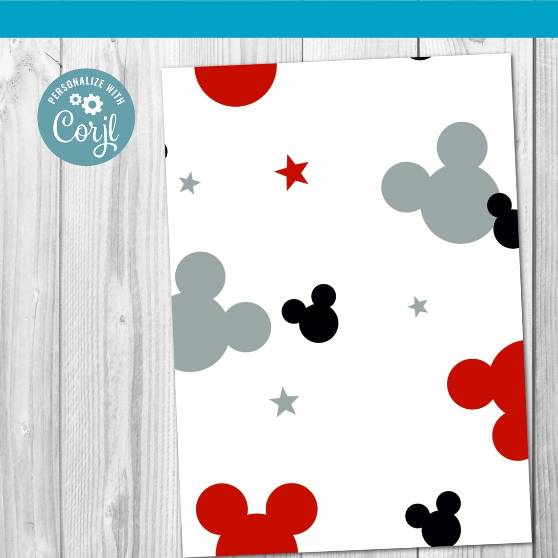 INSTANT DOWNLOAD Mickey Mouse Invitation Mickey Mouse - Etsy
