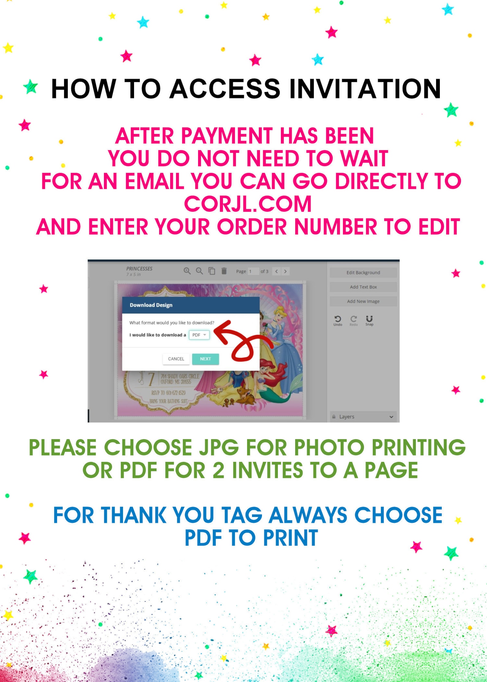 INSTANT DOWNLOAD Kindergarten Graduation Invitation, Editable ...