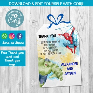 INSTANT DOWNLOAD the Hulk Birthday Invitation, the Incredible Hulk ...