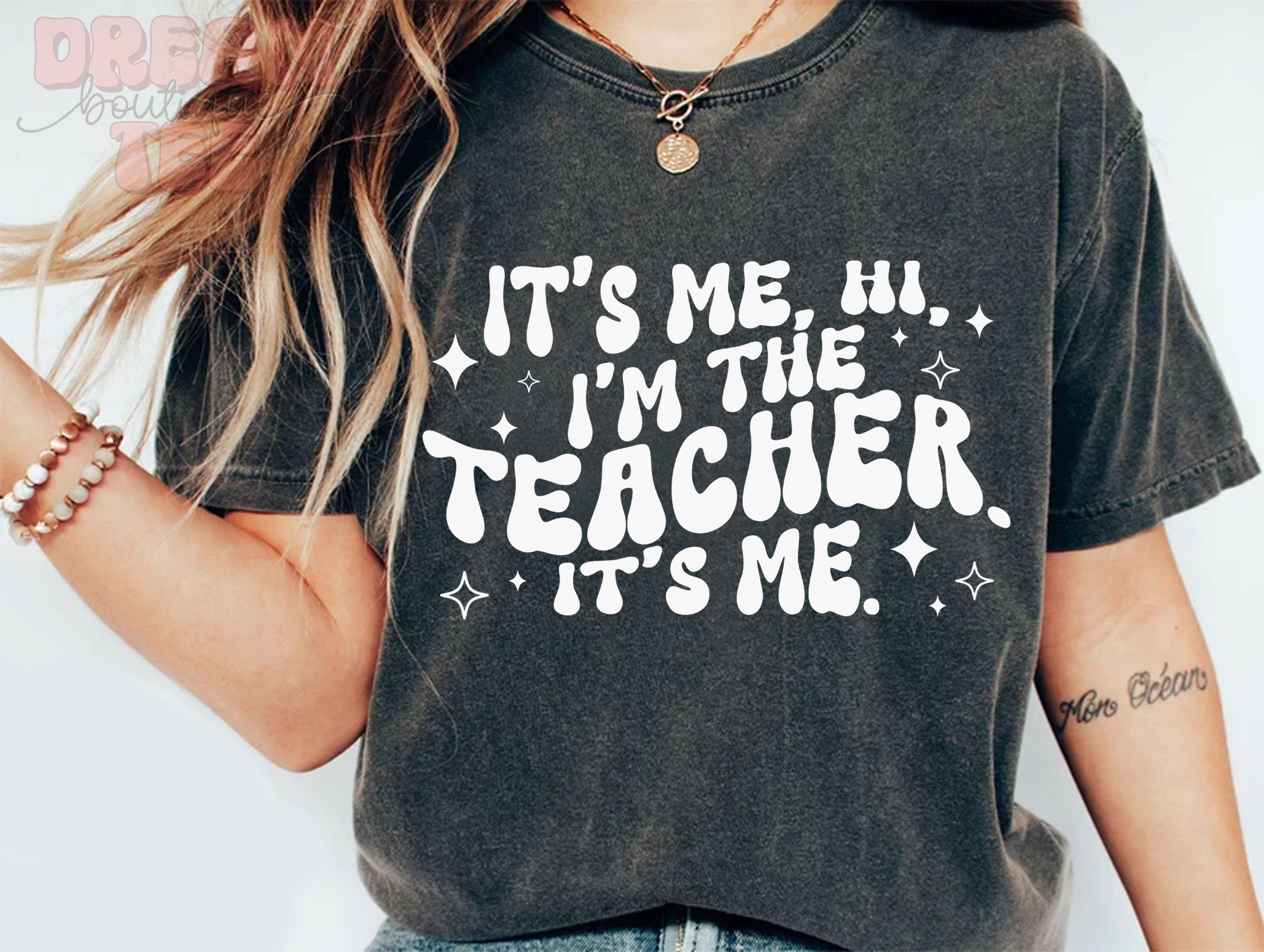 It's Me Hi I'm The Teacher It's Me shirt, Teacher Shirt sold by ...