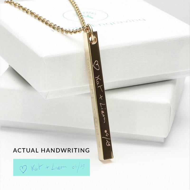 Engraved Signature - Etsy