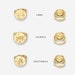Personalized Gold Zodiac Ring, Engraved Astro Ring, Hammered Coin ...