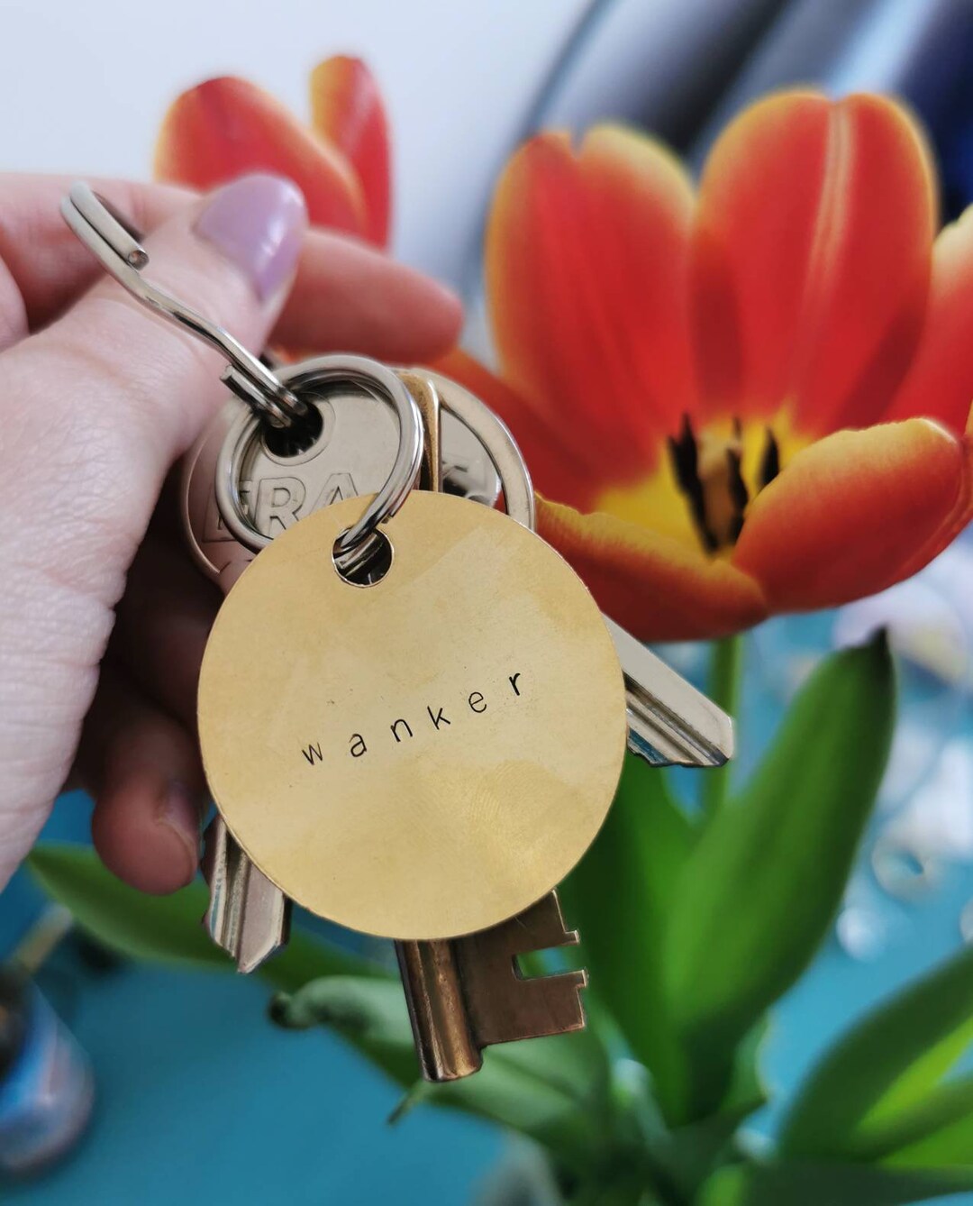 Rude Word Sweary Key Ring - Etsy