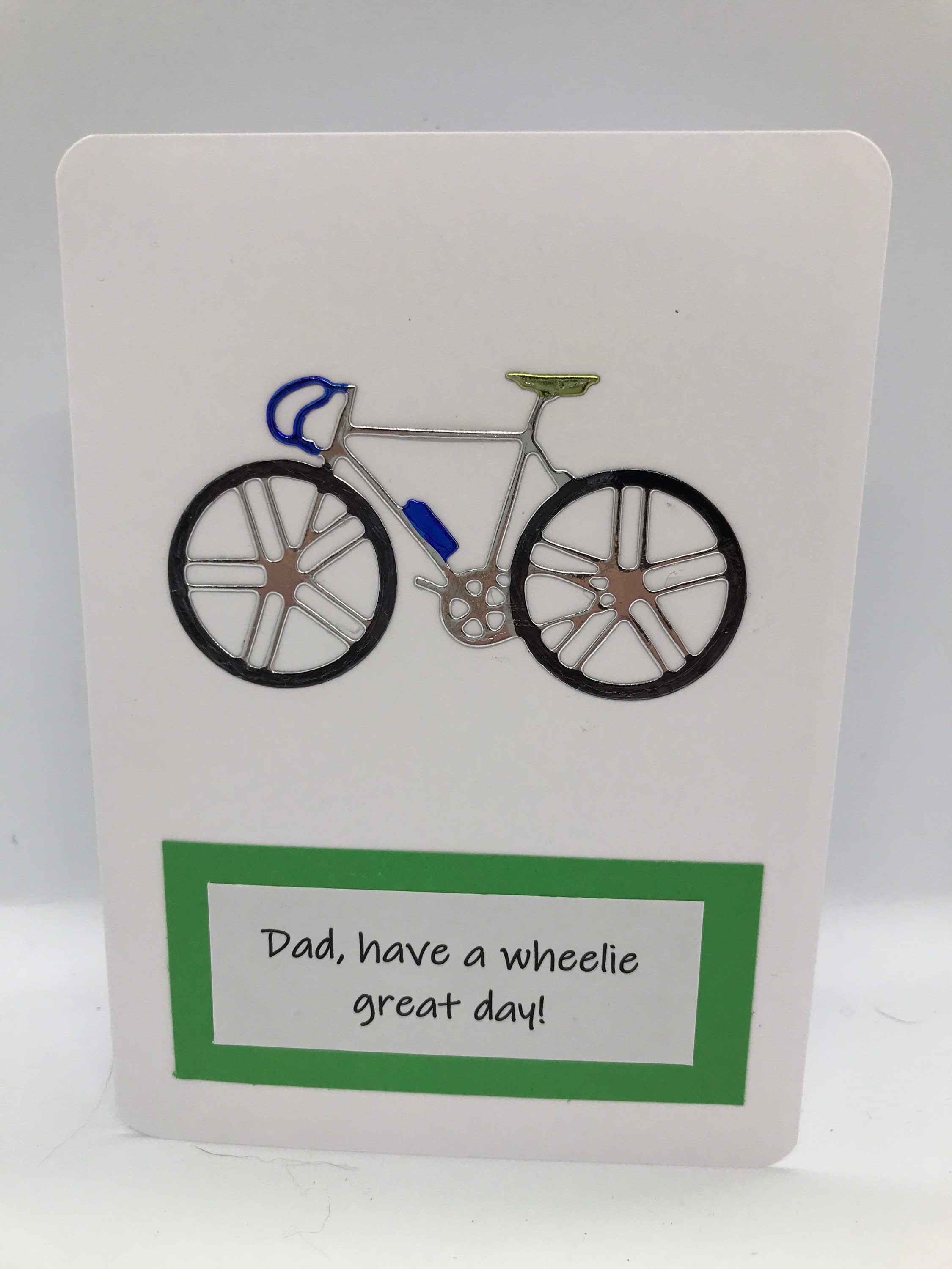 Cycling Card Can Be Personalised Example Shown Fathers Day - Etsy Australia