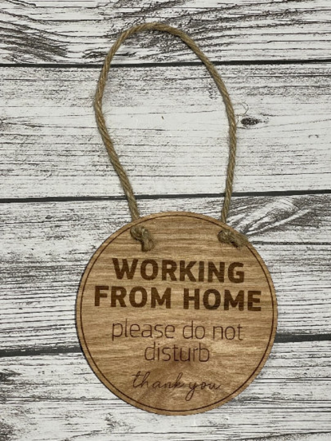 Work From Home Door Sign Do Not Knock Do Not Disturb WFH - Etsy
