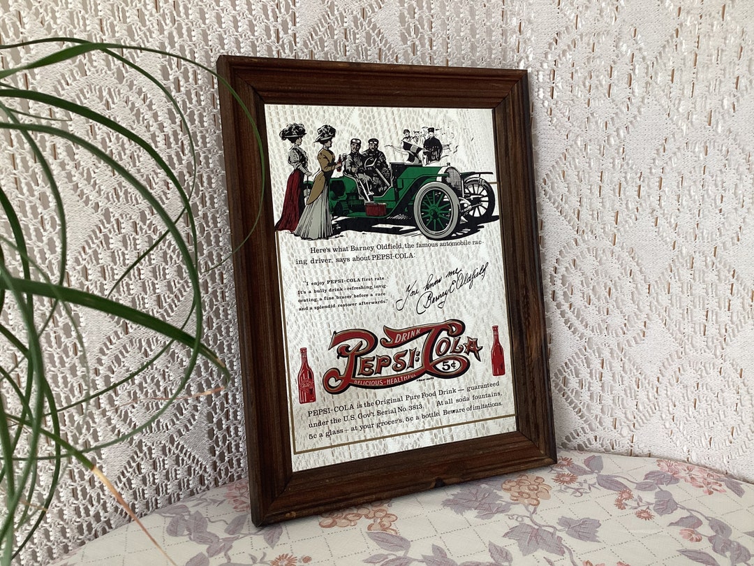 Pepsi Cola Mirror Decorative Advertising Board Interior Decoration Bar ...