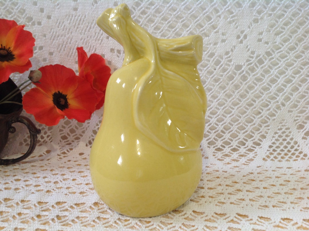 Old Vintage Ceramic Pear-shaped Liquor Bottle - Etsy