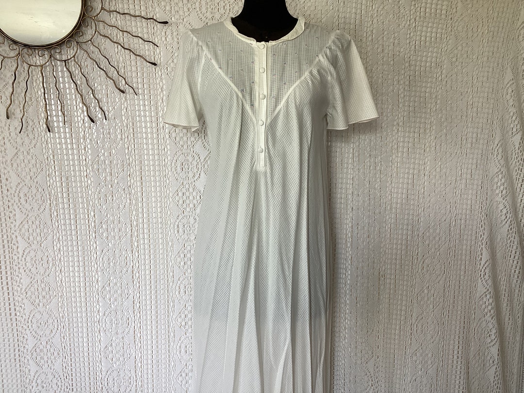 Lingelor Vintage Nightgown Size 44N Made in France - Etsy