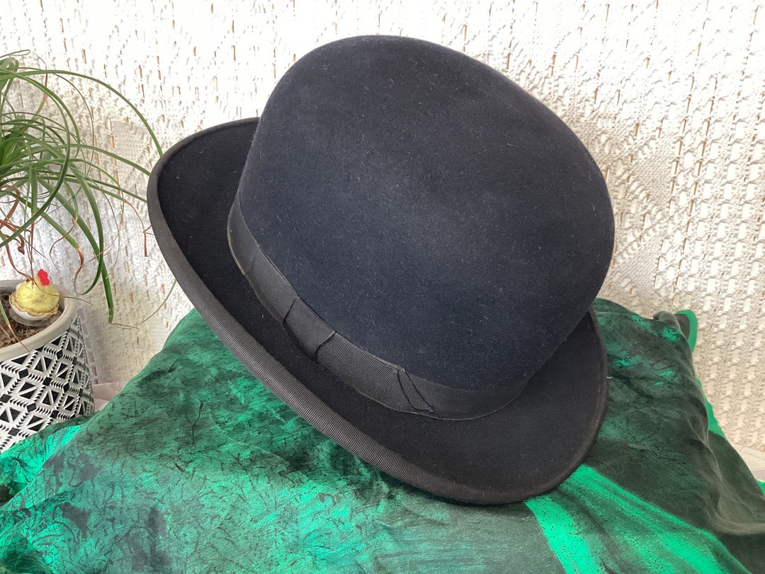 Antique Bowler Hat Vintage G.F. Hat Great French Brand Universal ...