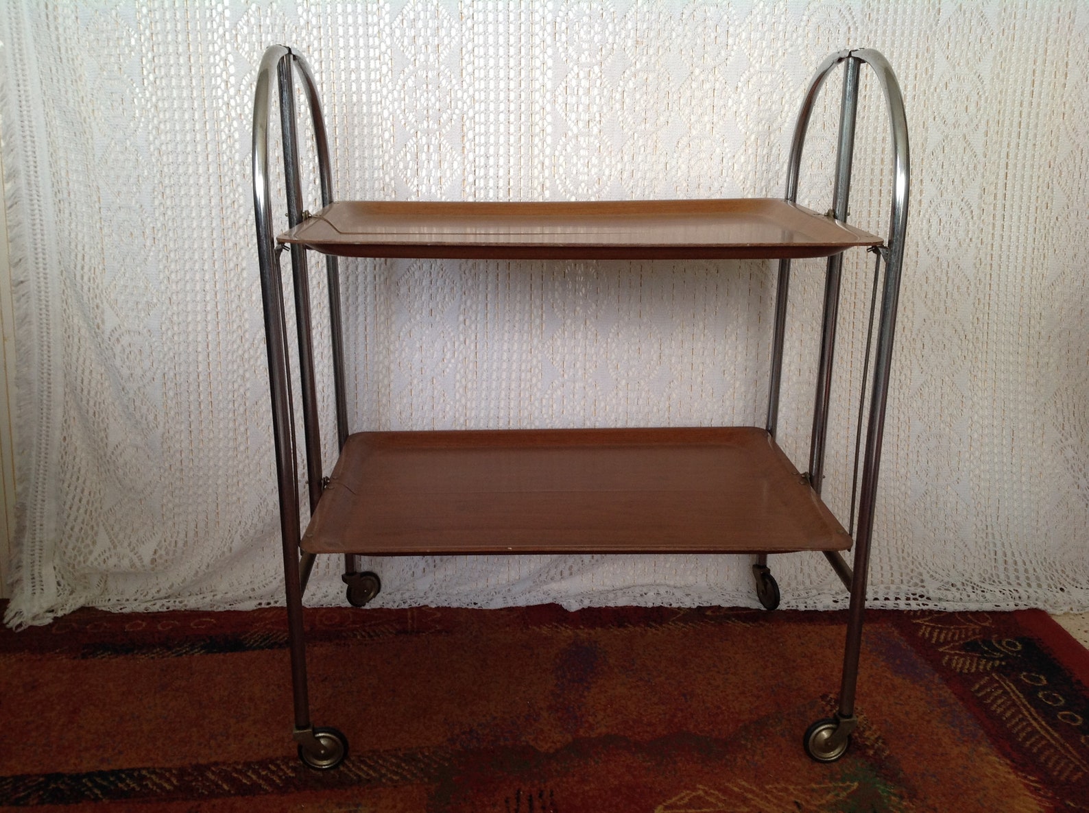 Folding Service Trolley Gerlinol Vintage Dessert Bar Trolley - Etsy