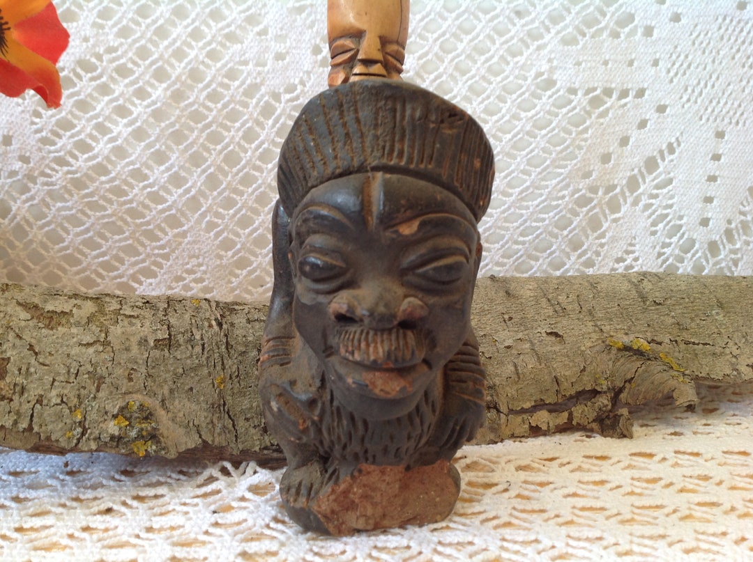 African Ethnic Pipe Bamoun Grassland West Cameroon Antique African ...