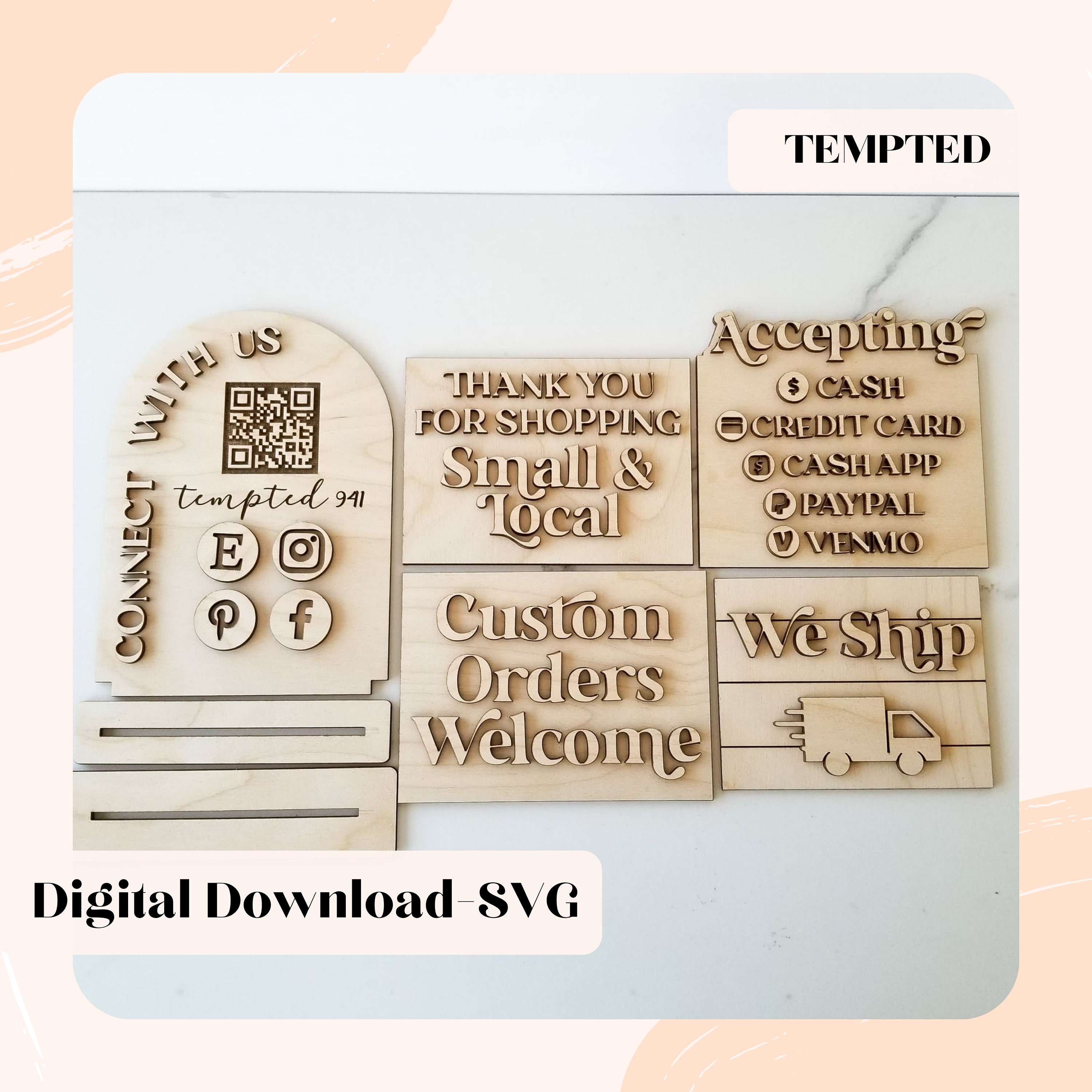 Vendor Show Sign Svg, Vendor Market Sign Svg, Social Media Signs ...