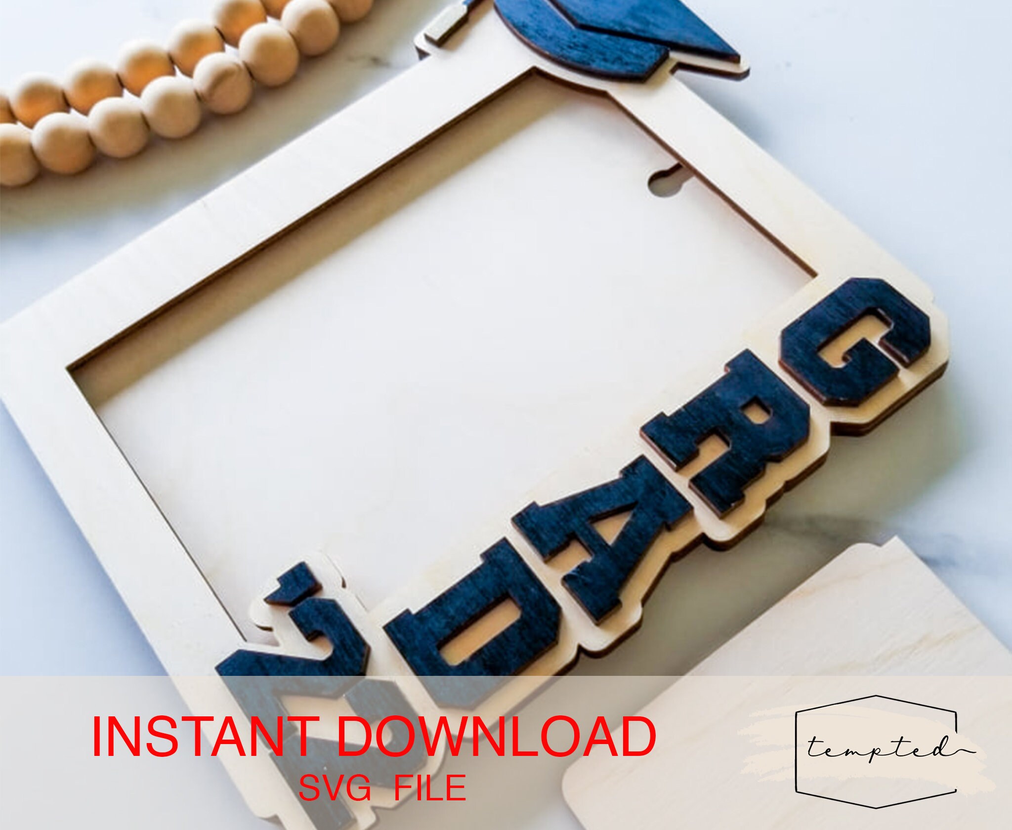 Graduation Frame Svg 2022 Grad Frame Svg Graduation Laser | Etsy