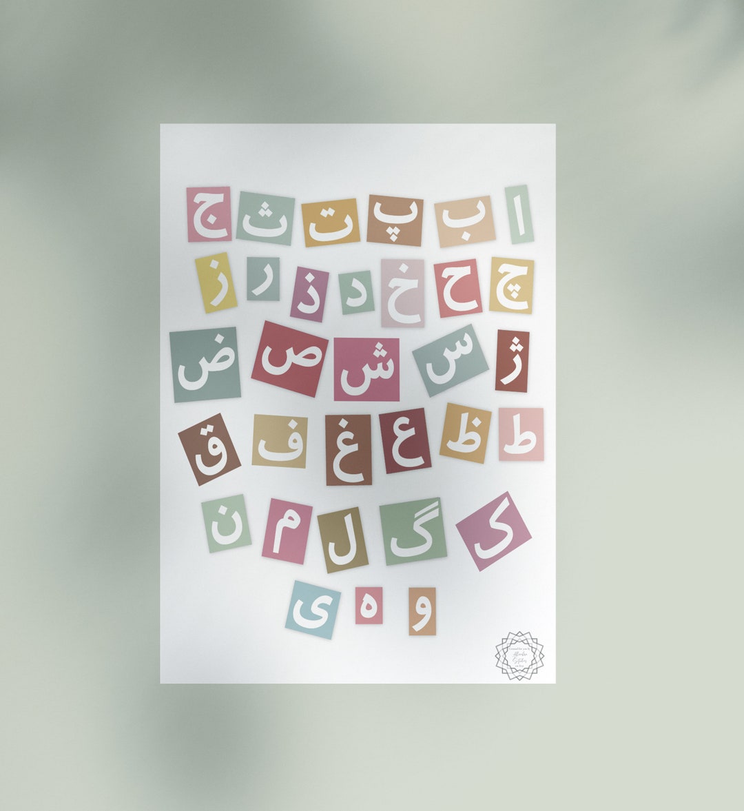 Farsi Letters Alphabet | Learn Farsi | Alphabet for Children ...