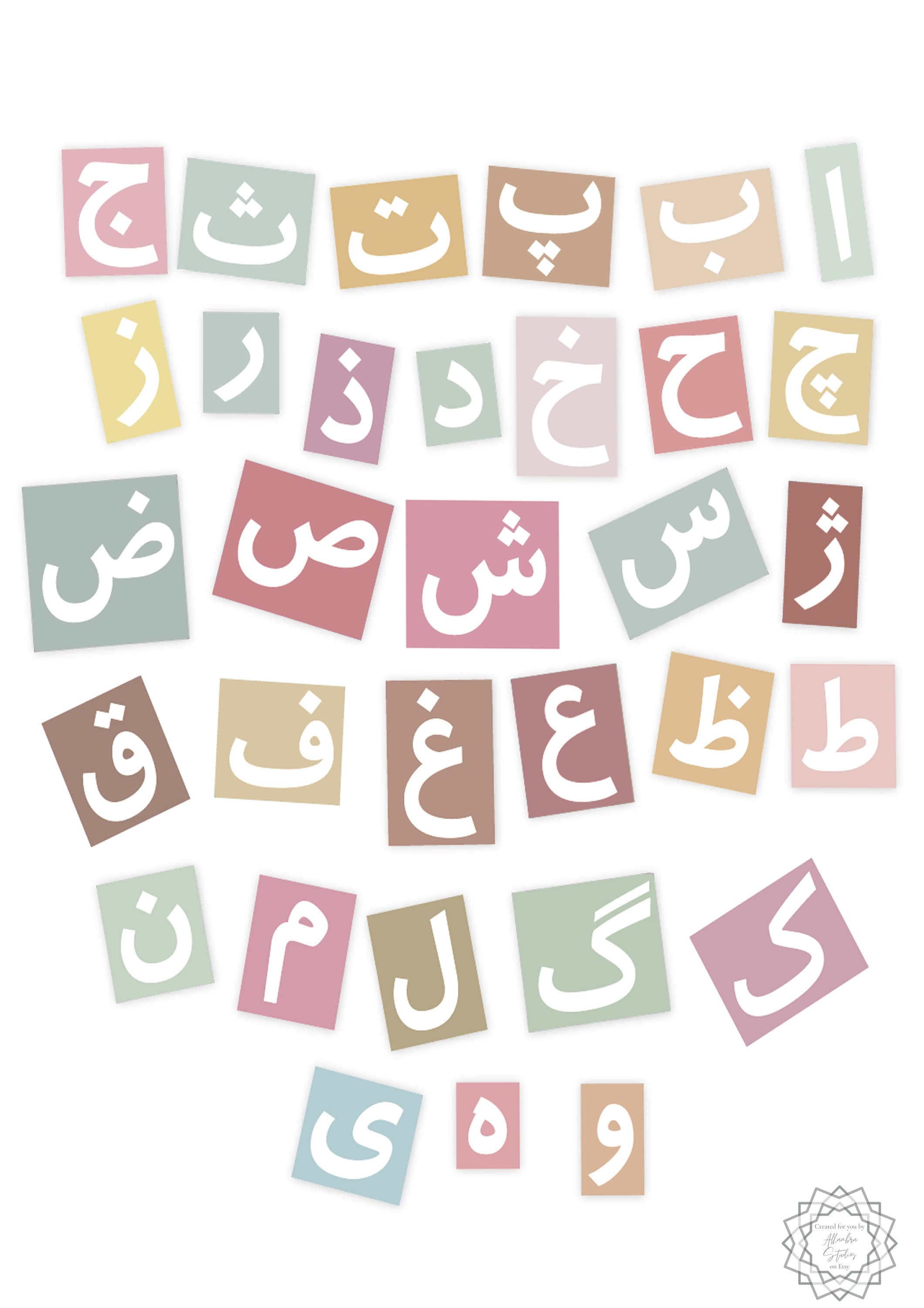 Farsi Letters Alphabet | Learn Farsi | Alphabet for Children ...
