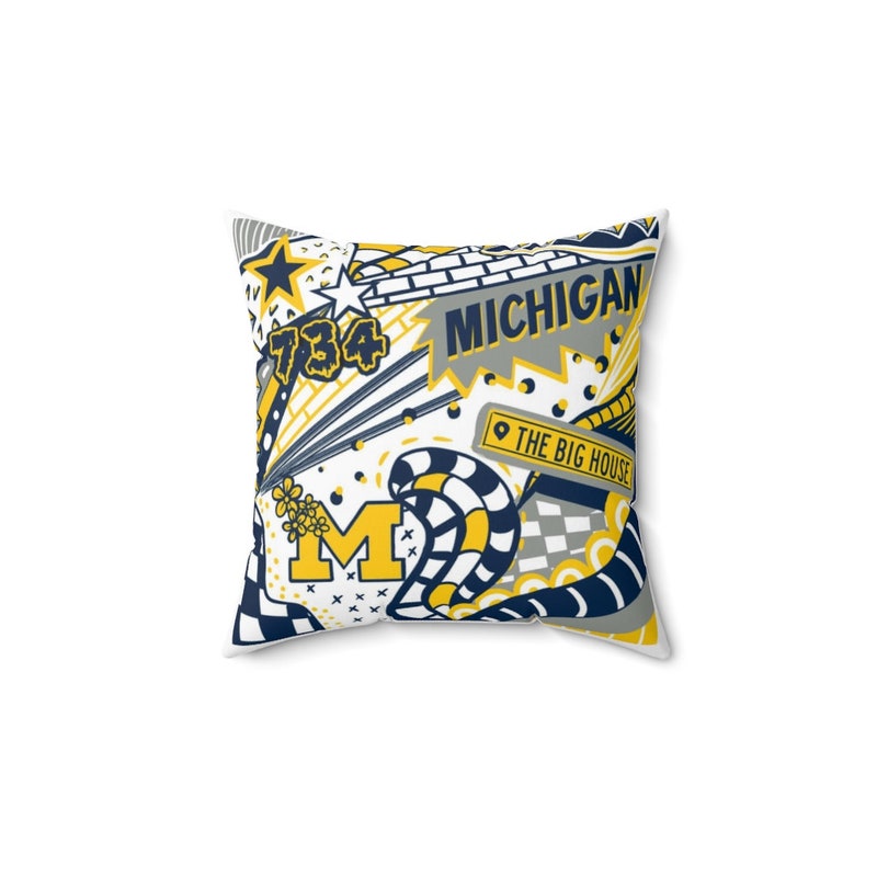 Michigan Pillow - Etsy