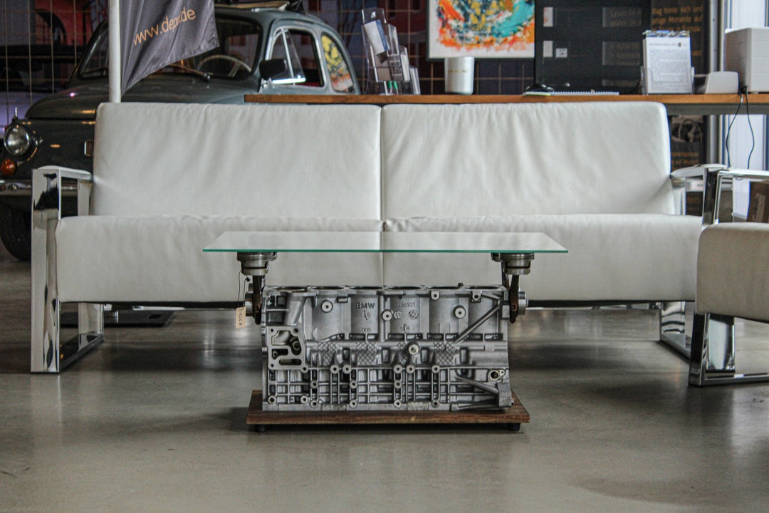 Engine Table - BMW, Audi, Mercedes | Customizable Coffee Tables Made ...