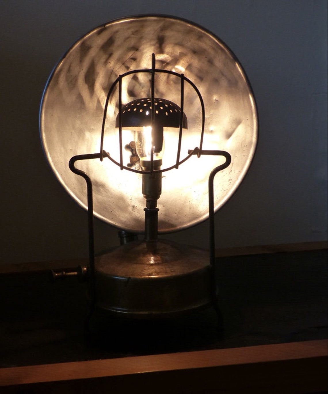 Antique Paraffin Heater Lamp - Etsy UK