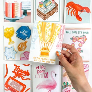 Adventure Birthday Card, Adventure Seeker, Travel Lover, Colorful ...