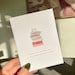 Book Lover Birthday Card, Hand Drawn, Eco Friendly, Birthday Greeting ...