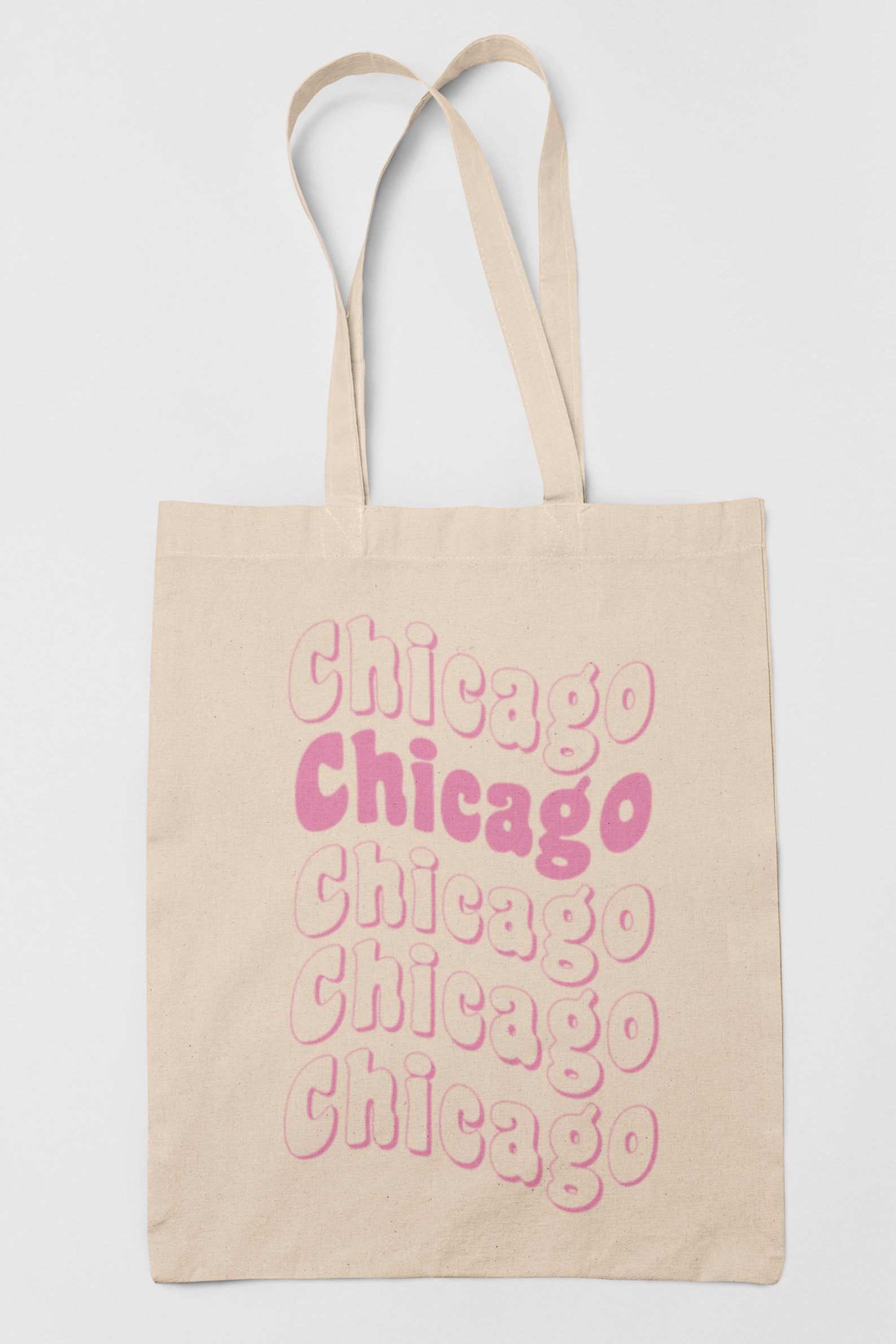 Chicago Canvas Tote Bag Chicago Tote Gift Chicago Gift - Etsy Canada