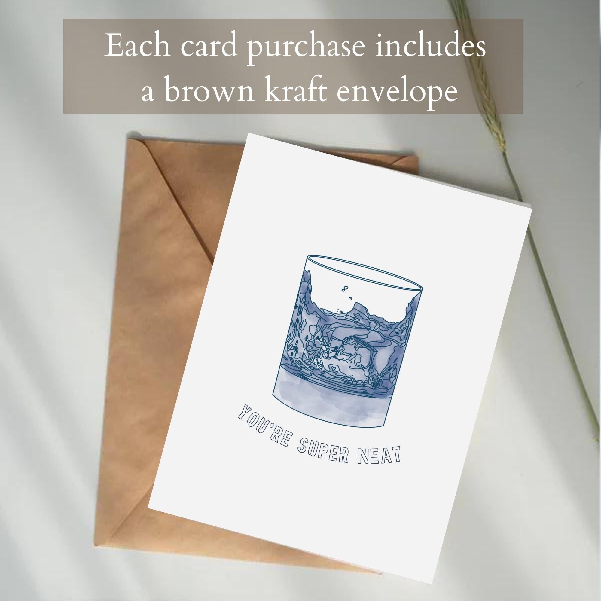 Happy Birthday Cake Greeting Card, Birthday Card, Unique Hand ...