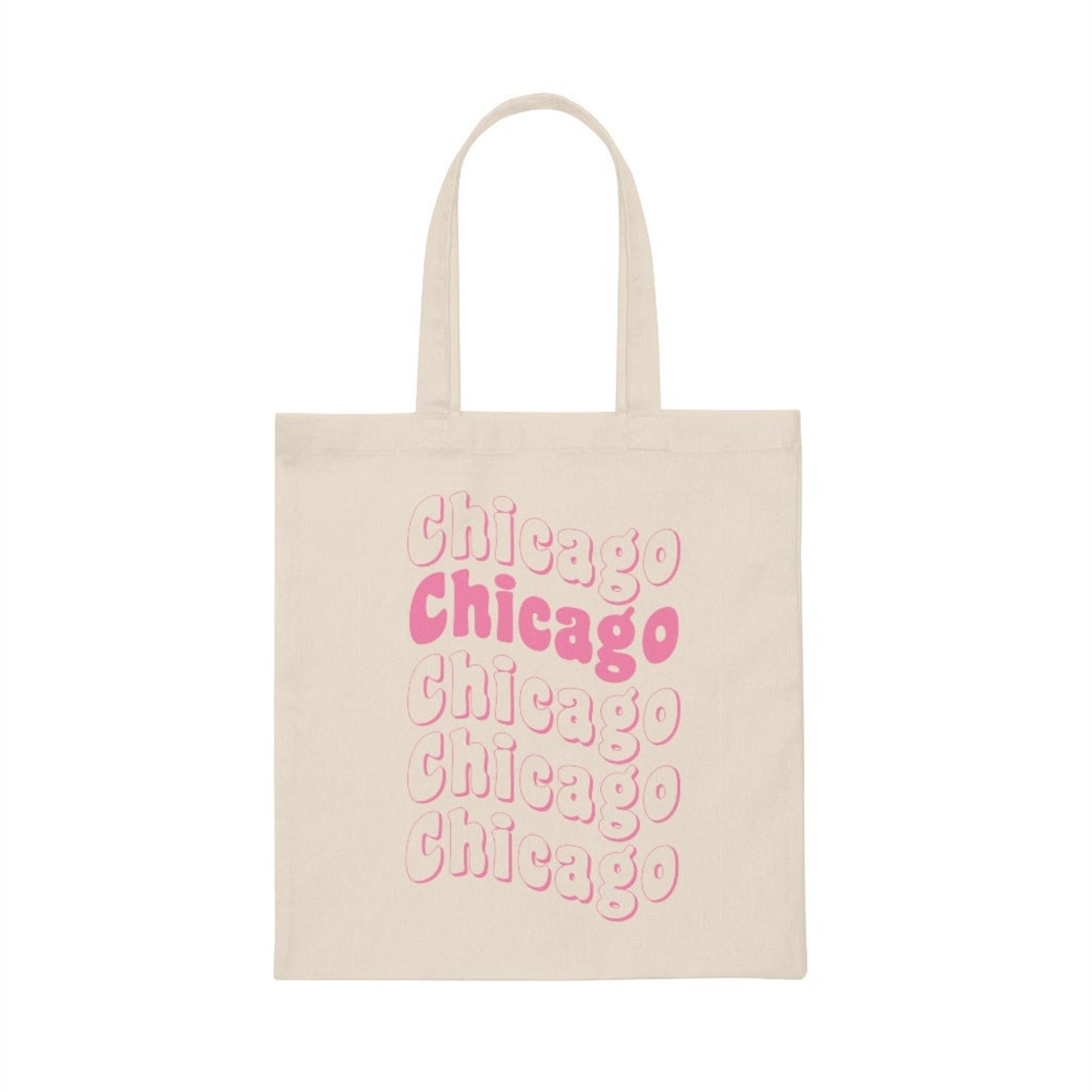 Chicago Canvas Tote Bag Chicago Tote Gift Chicago Gift - Etsy Canada