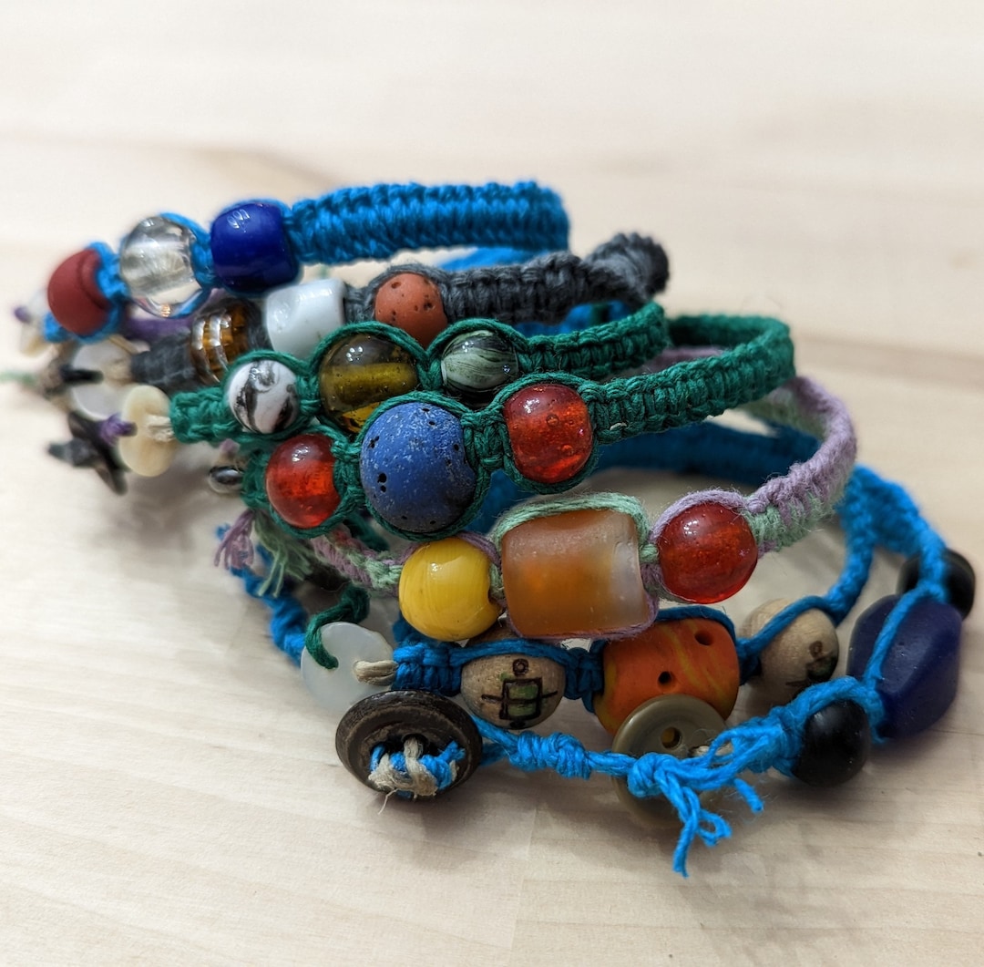 Trio Bead Bracelets - Etsy