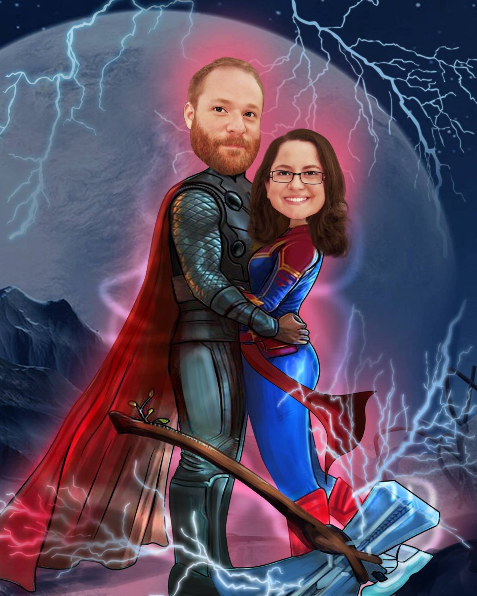 Couples Theme Get Your Own Couples Portrait From Your - Etsy