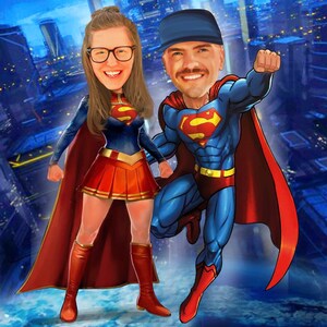 Couples Theme Get Your Own Couples Portrait From Your | Etsy