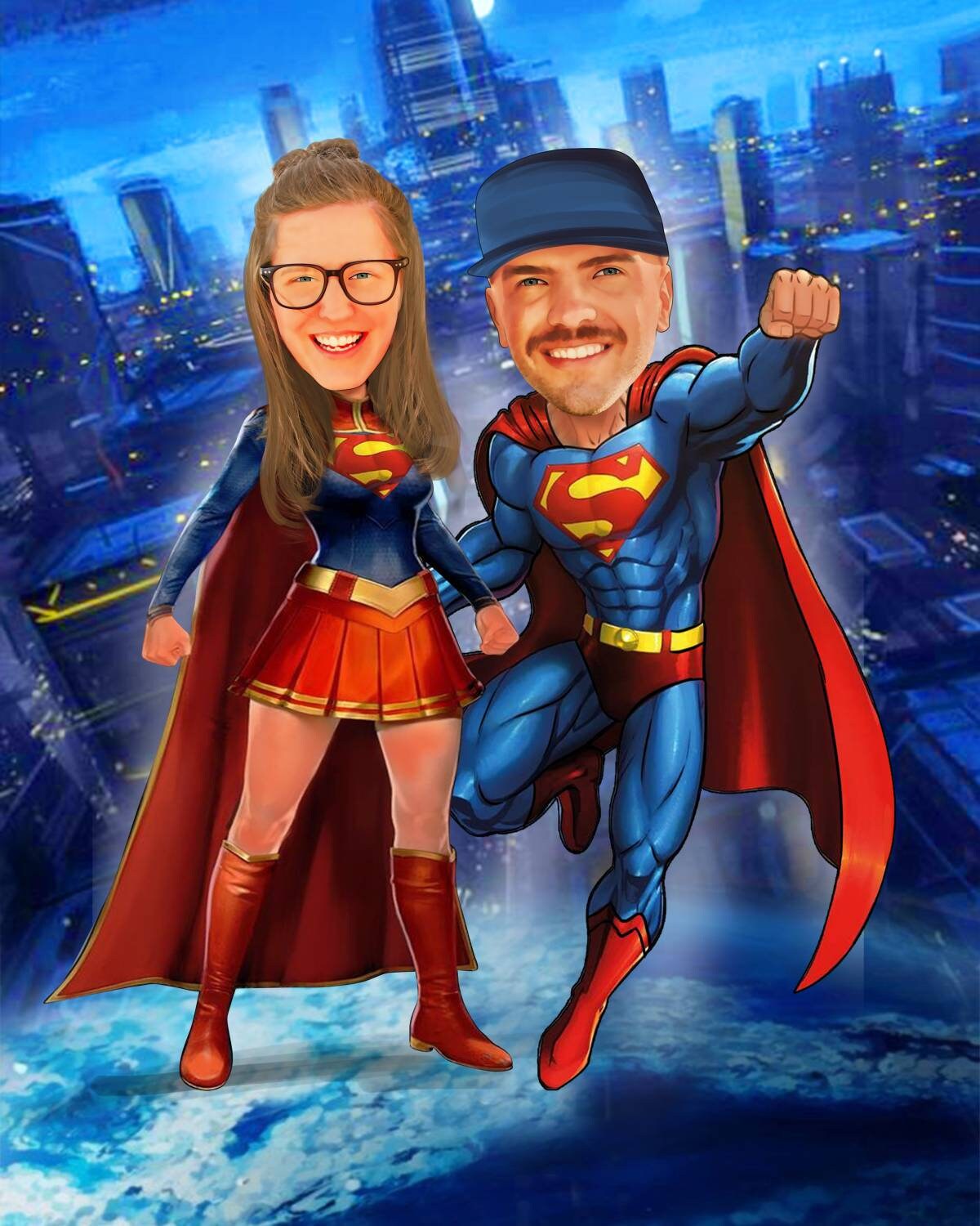 Couples Theme Get Your Own Couples Portrait From Your | Etsy