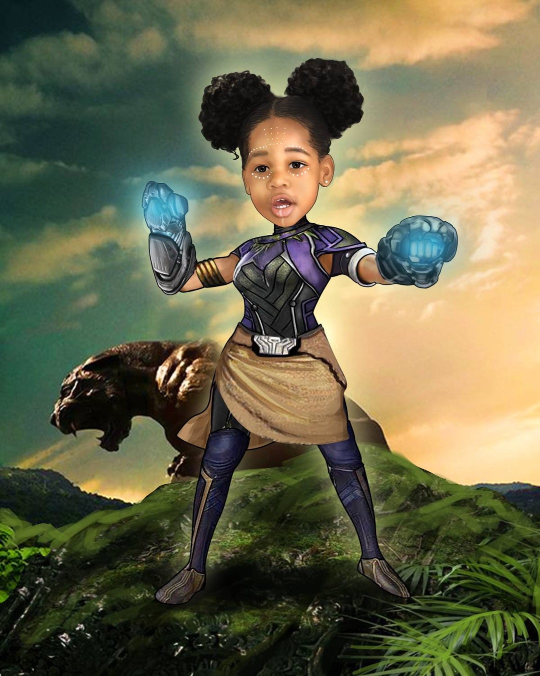 Superhero Portrait -get Your Own Superhero Portrait From Your Photo ...