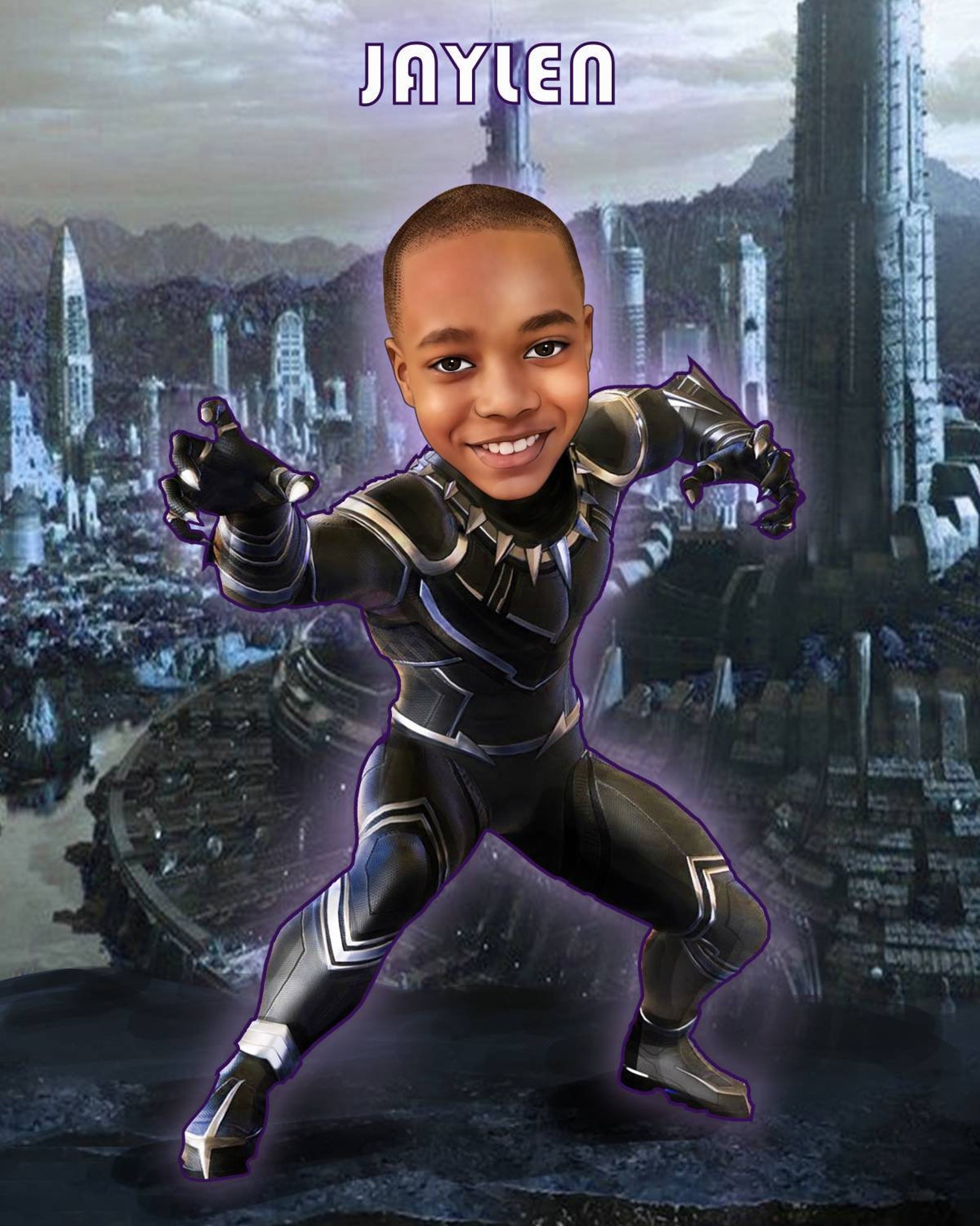 Superhero Portrait get Your Own Superhero Portrait From Your - Etsy