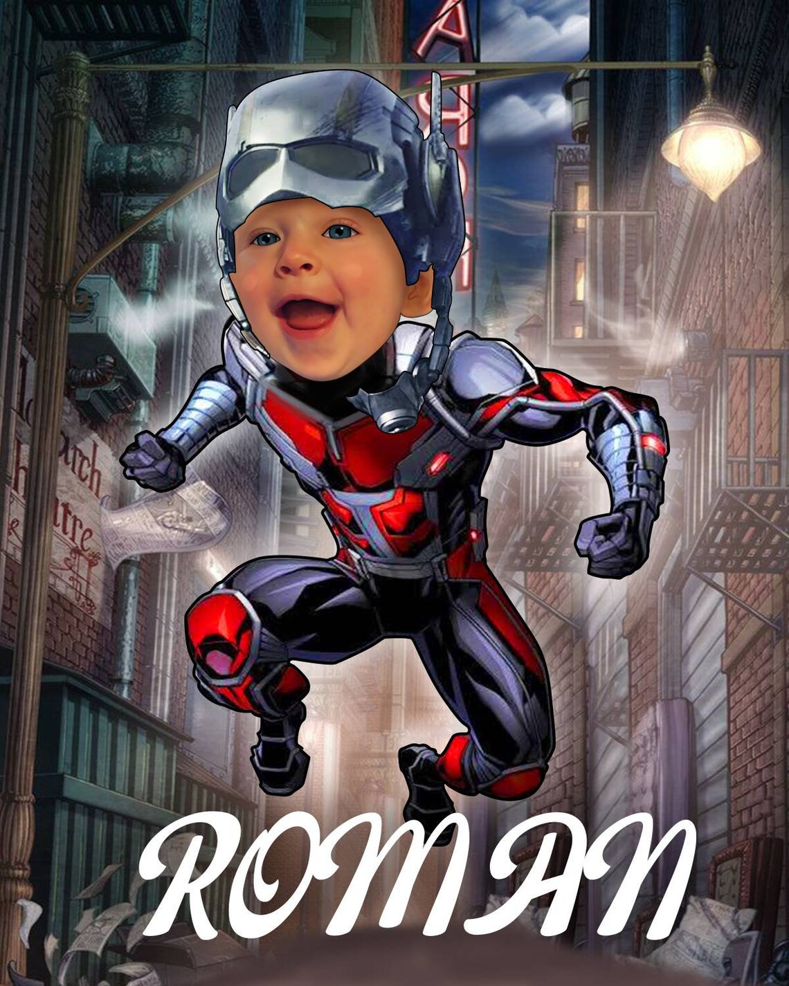 Custom Portrait get Your Own Superhero Portrait From Your - Etsy