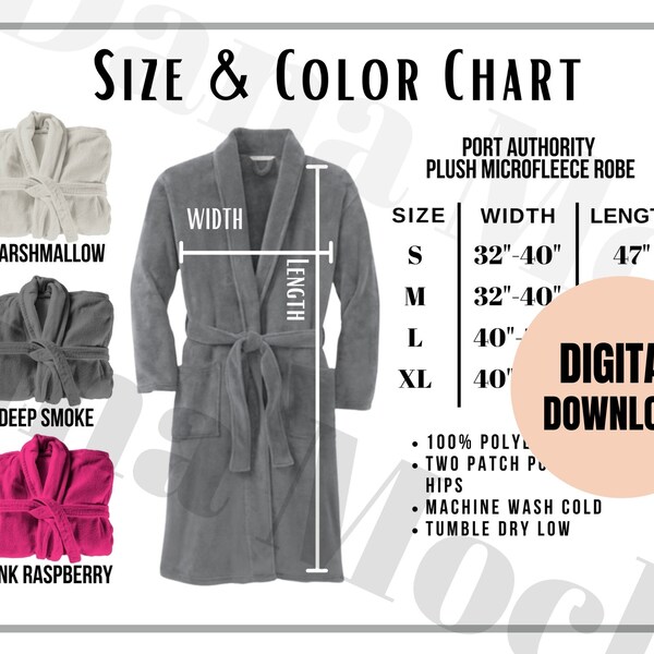 Port Authority Color Chart - Etsy