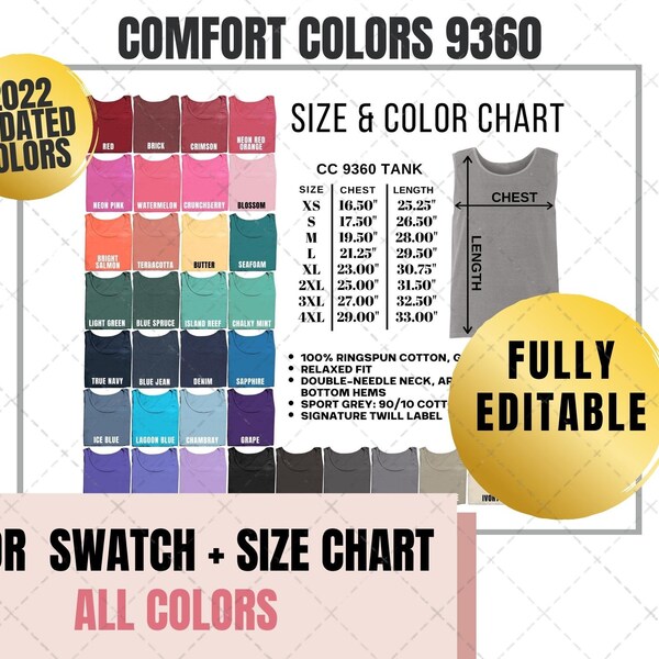 Comfort Color Tanks - Etsy