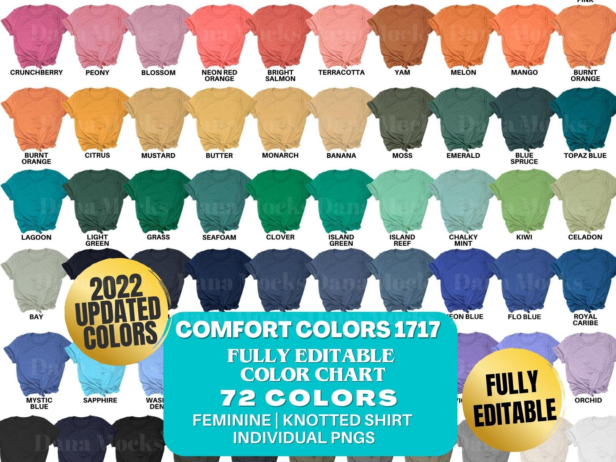 Comfort Color Bay Mockup - Etsy