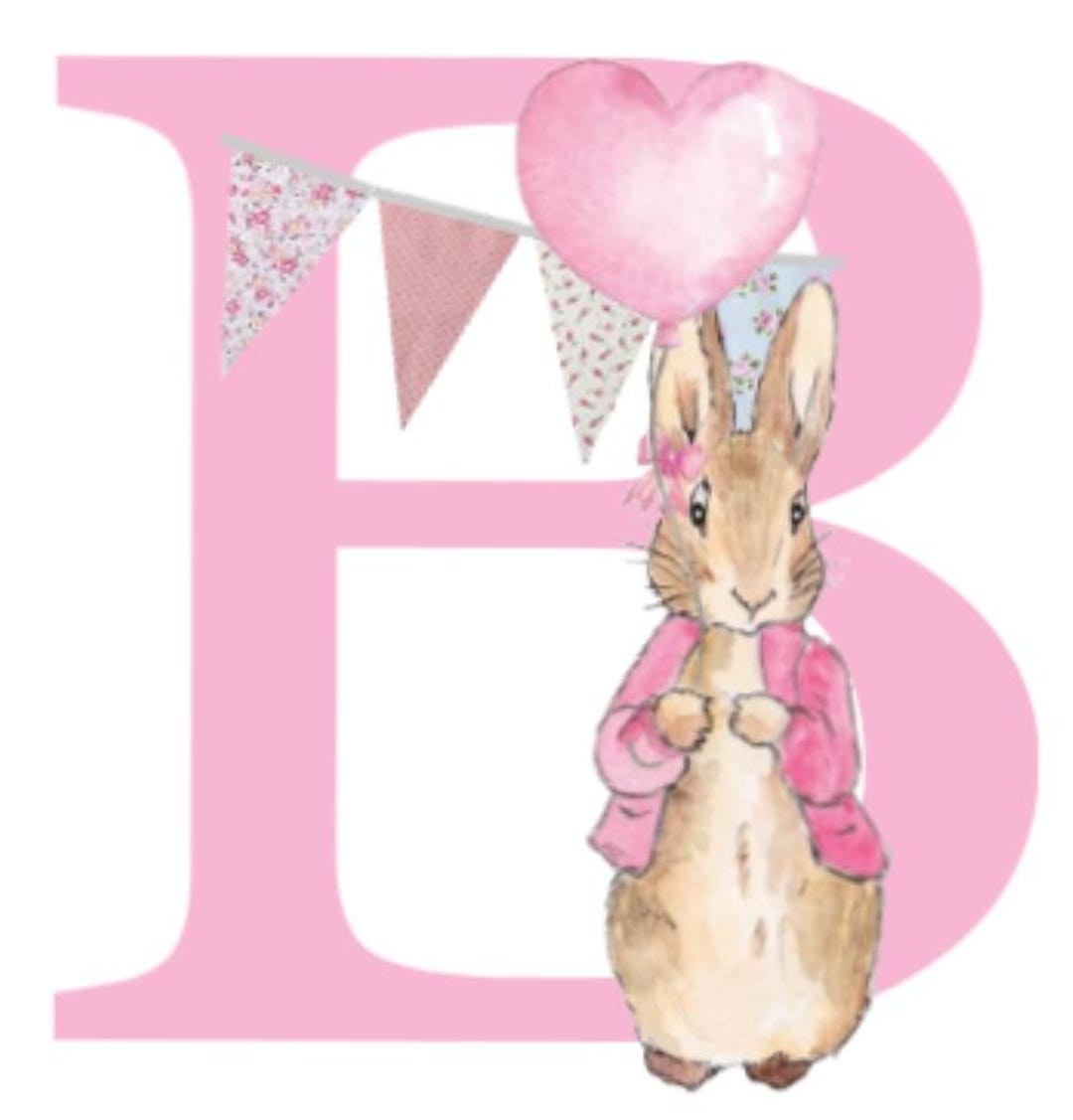 Gorgeous Flopsy Bunny Vinyl Decal Sticker Digitally Cut - Just Peel and ...