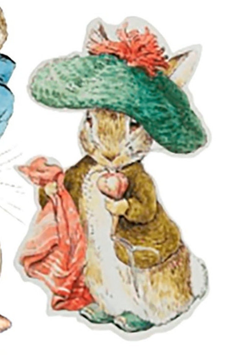 Gorgeous Peter Rabbit and Friends Vinyl Decals Stickers Digitally Cut ...