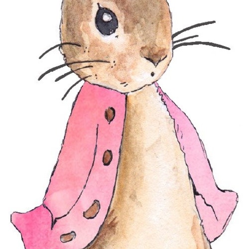 Gorgeous FLOPSY Rabbit Vinyl Decal Sticker Digitally Cut - Etsy Ireland