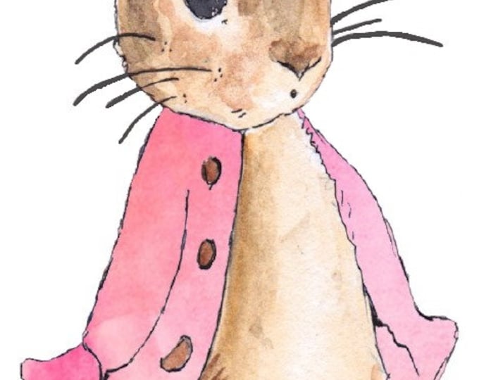 Gorgeous FLOPSY Rabbit Vinyl Decal Sticker Digitally Cut Just Peel and ...