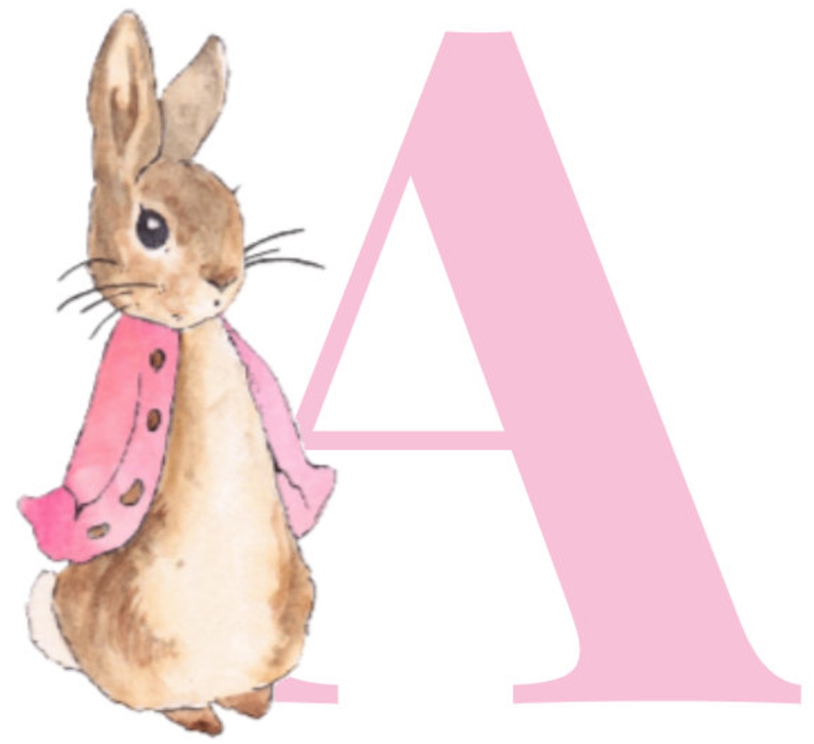 Gorgeous Peter Rabbit Vinyl Decal Sticker Digitally Cut Just - Etsy